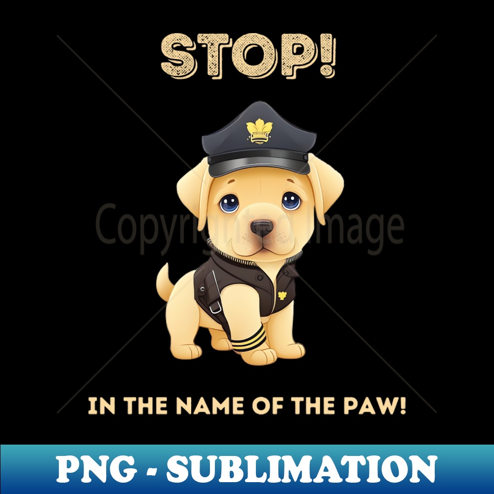Stop In the name of the paw - PNG Transparent Sublimation De | Inspire ...