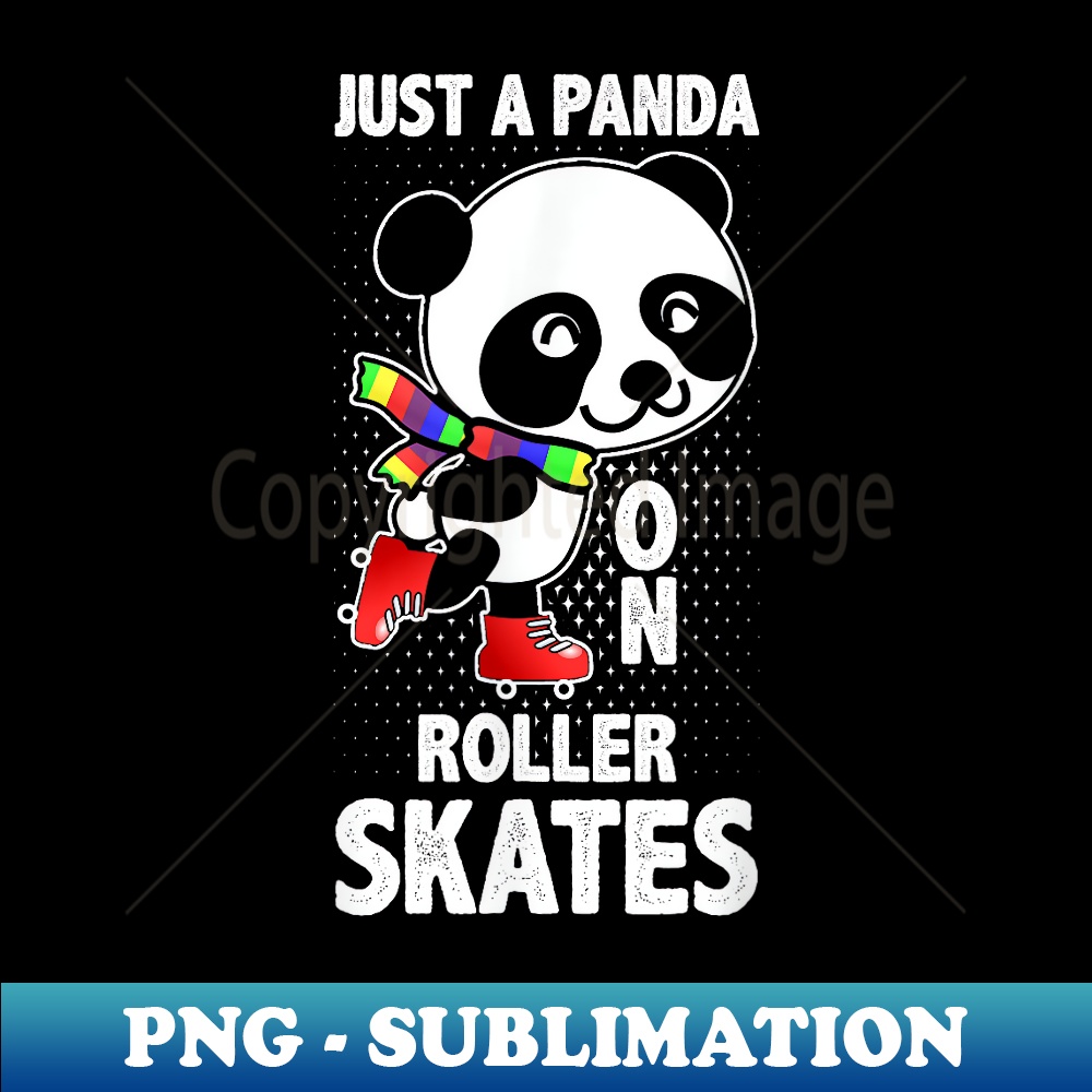 Pandas On Roller Skates Roller Skating Panda - Sublimation-R | Inspire ...