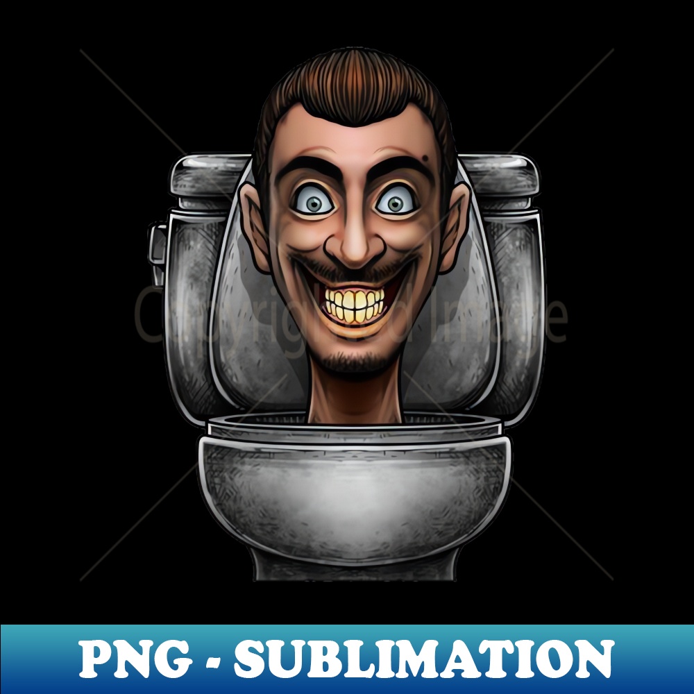 Skibidi Toilet - PNG Transparent Sublimation Design - Stunni | Inspire ...
