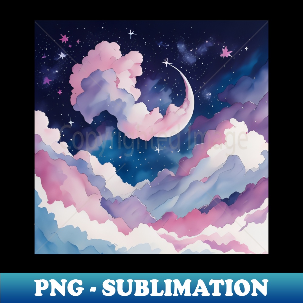 Pink sky - PNG Sublimation Digital Download - Unlock Vibrant | Inspire ...