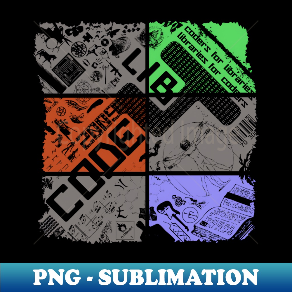 Matrix Code - Artistic Sublimation Digital File - Stunning S | Inspire ...