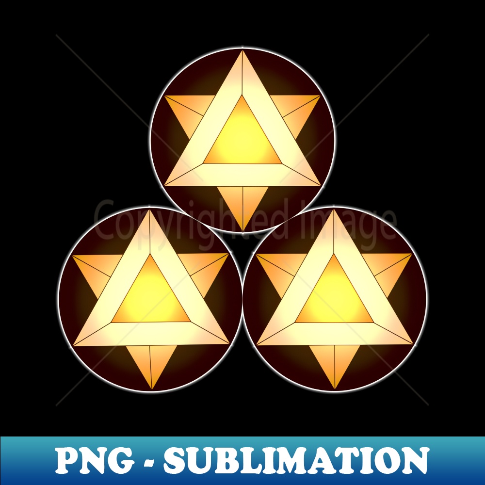 Gold Triangles - PNG Sublimation Digital Download - Perfect | Inspire ...