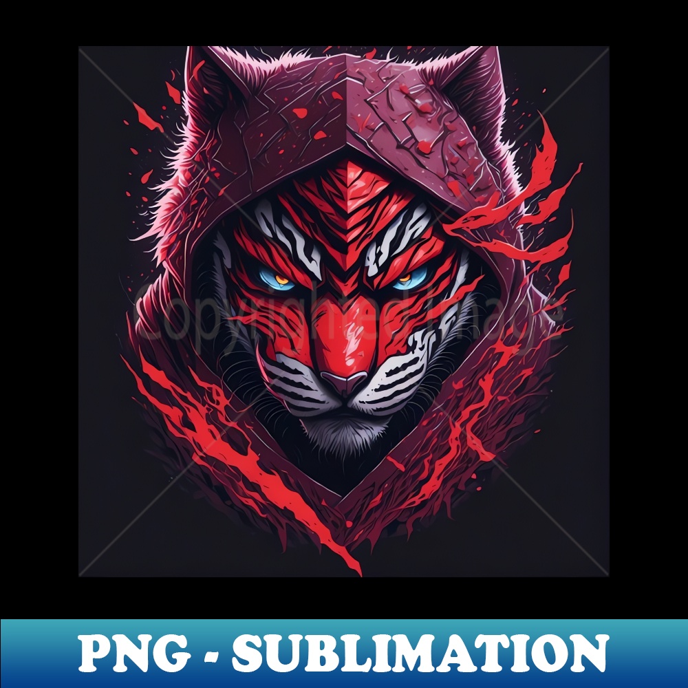 Evil ninja tiger logo - Stylish Sublimation Digital Download | Inspire ...