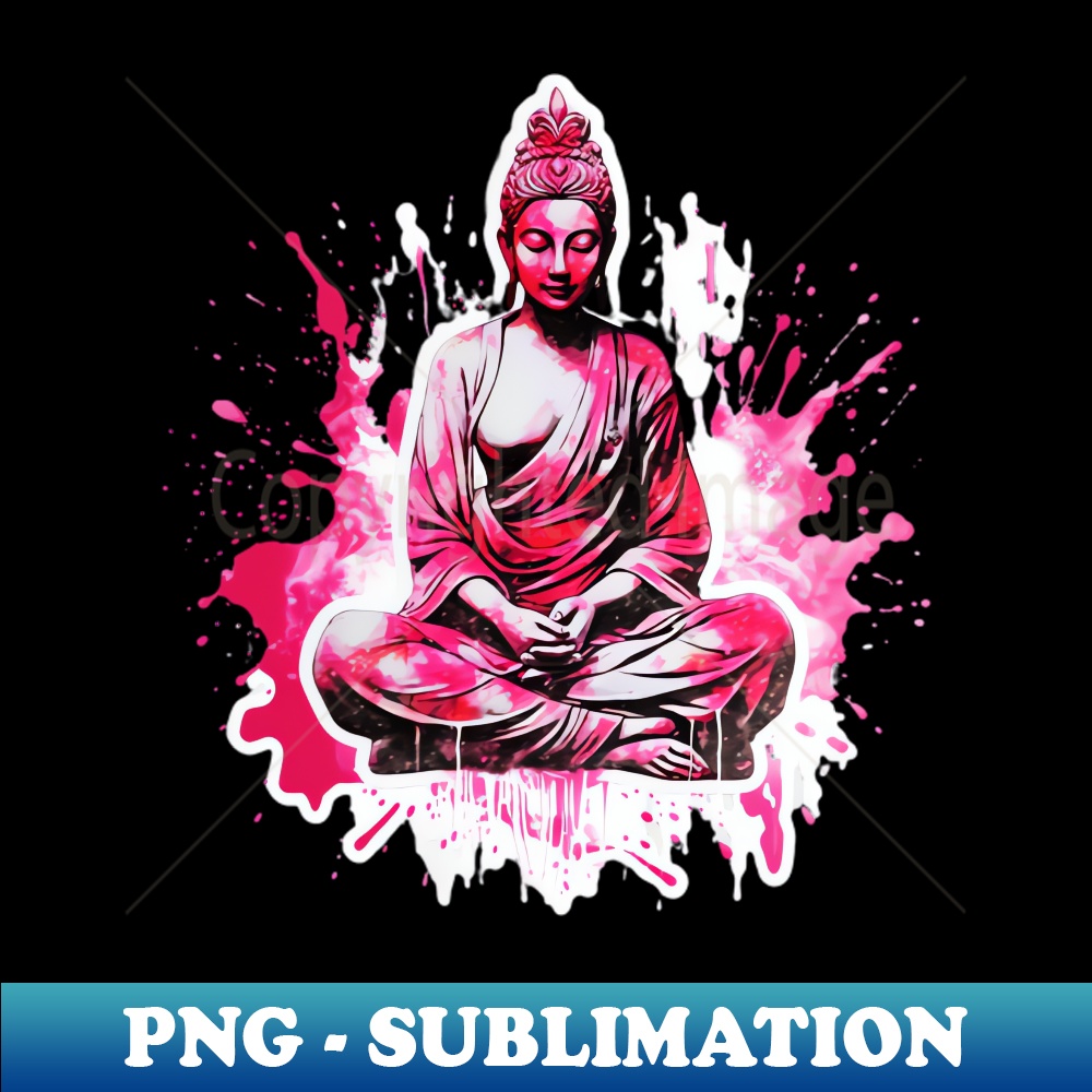 Buddha symbol Buddha decor poster Buddha print Art style - | Inspire Uplift