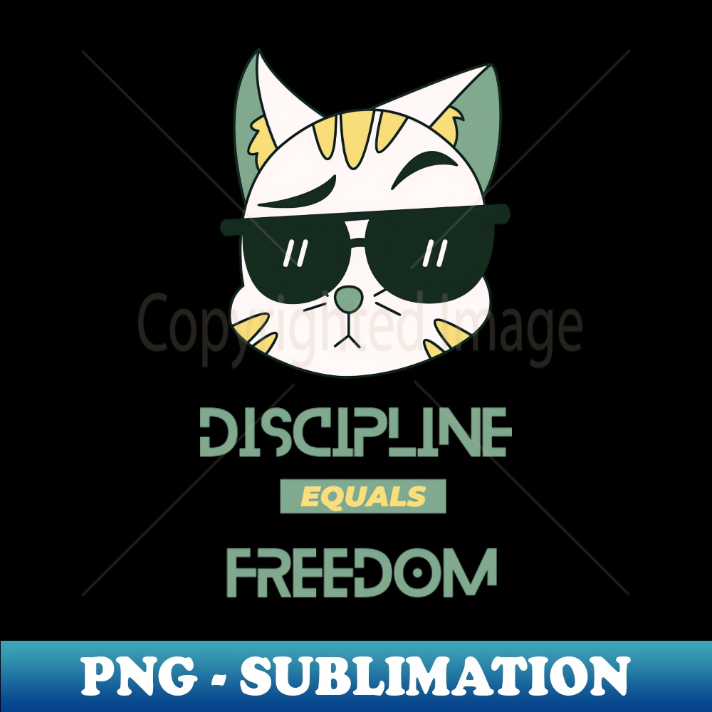 Discipline equals freedom - Instant Sublimation Digital Down | Inspire ...
