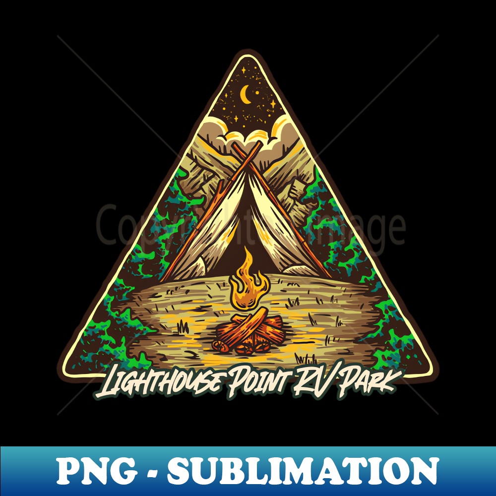 Lighthouse Point RV Park - Unique Sublimation PNG Download - | Inspire ...