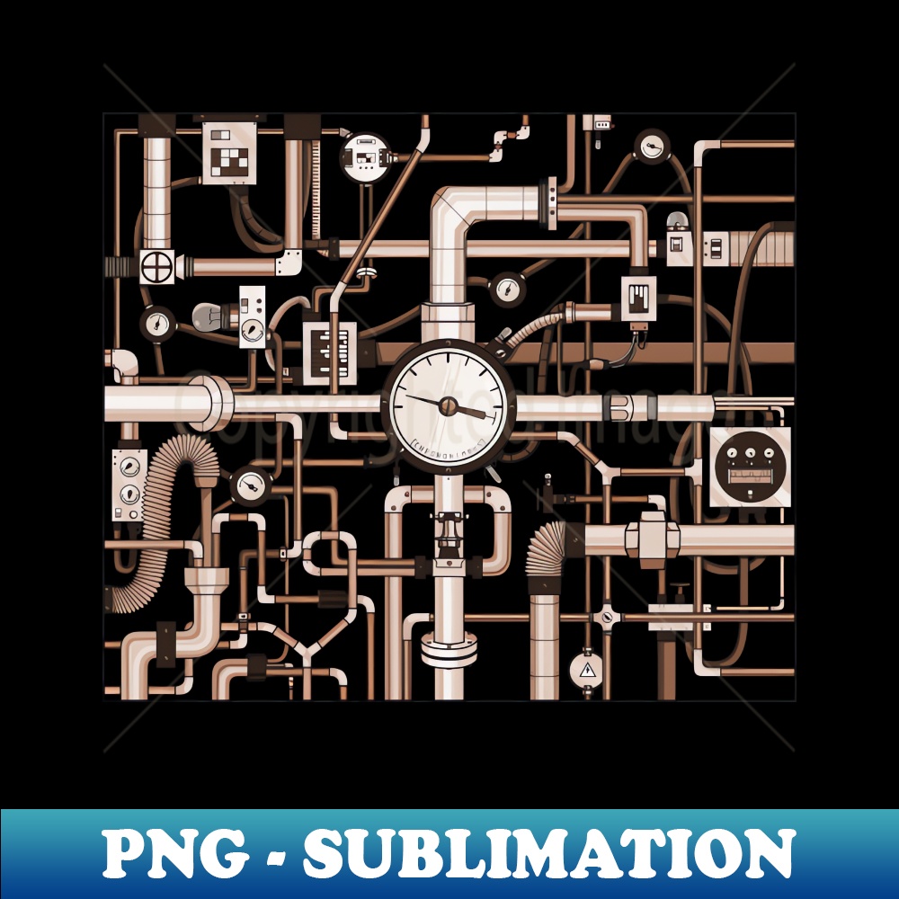 Wandering Pipeline01-Copper - Creative Sublimation PNG Downl | Inspire ...