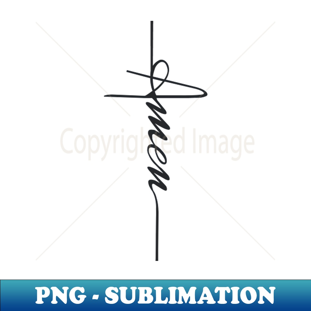 Jesus Amen - Signature Sublimation PNG File - Enhance Your A | Inspire ...
