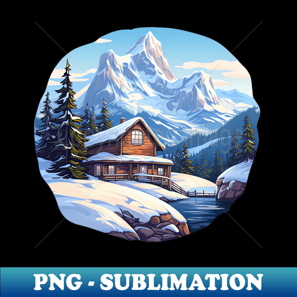 Mountain home - PNG Sublimation Digital Download - Create wi | Inspire ...
