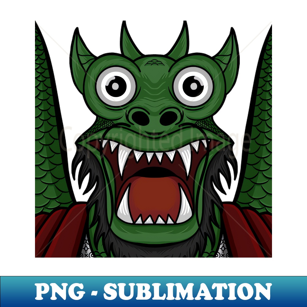 Happy dragon - Modern Sublimation PNG File - Stunning Sublim - Inspire Uplift