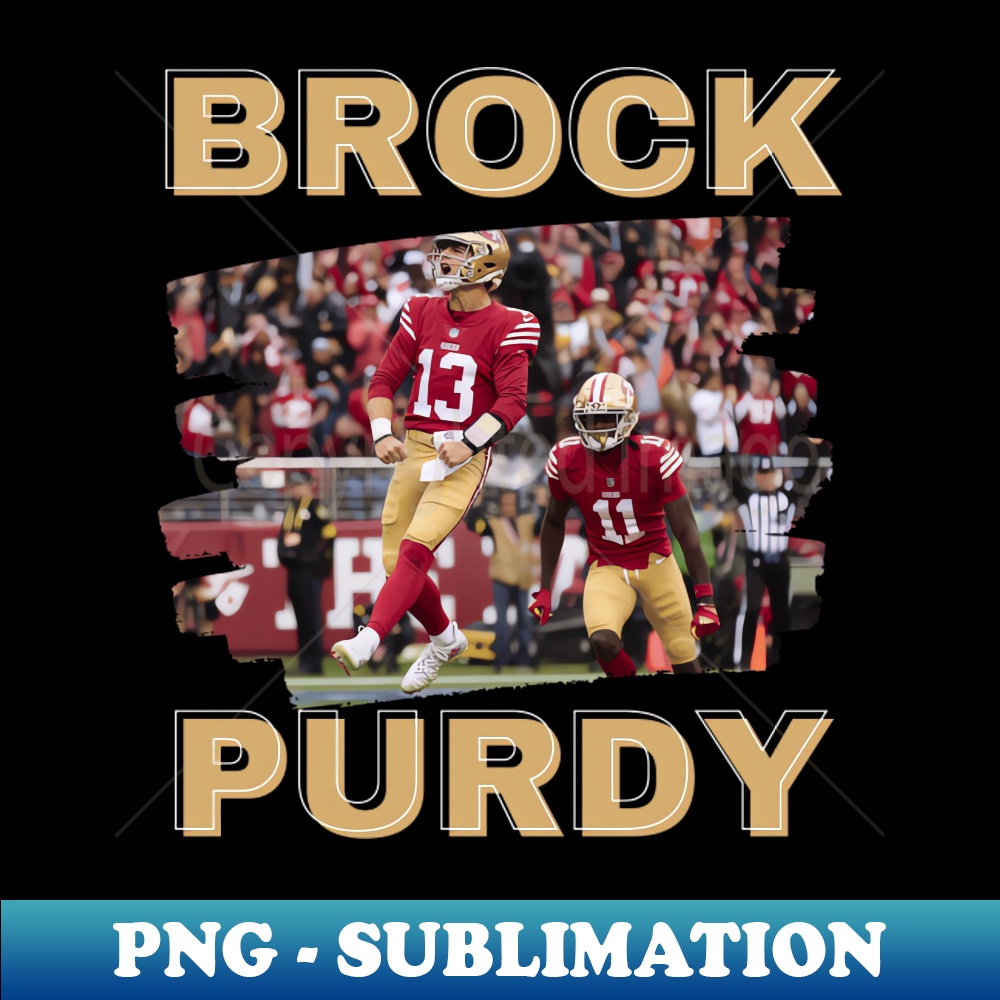 brock purdy paper poster - PNG Transparent Sublimation Desig - Inspire ...
