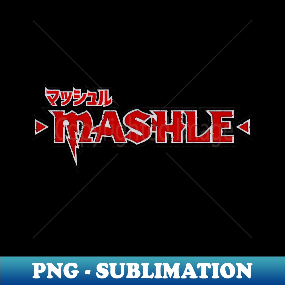 Mashle Logo - High-Resolution PNG Sublimation File - Perfect - Inspire ...