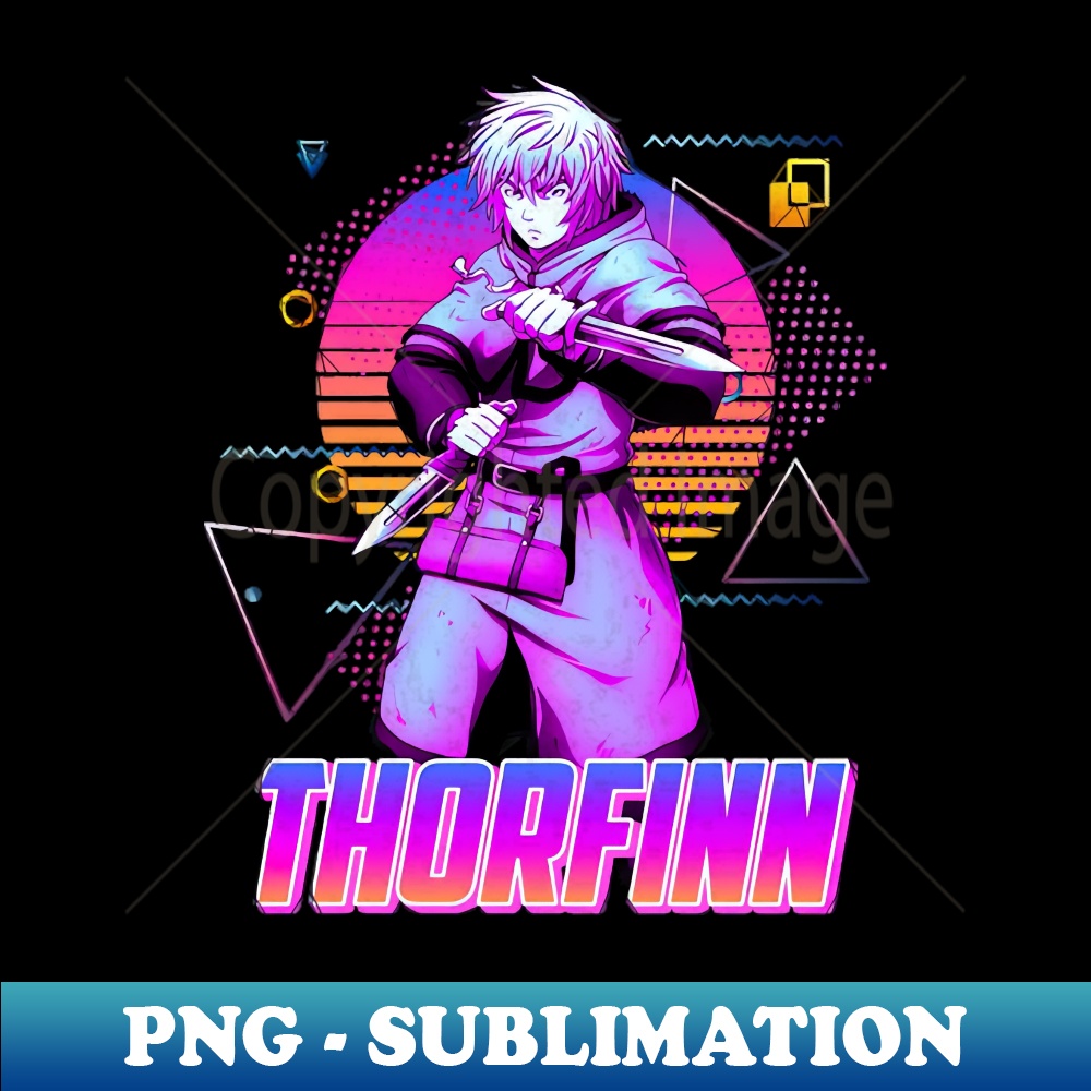 Thorfinn Karlsefni Style Retro Art - PNG Transparent Sublima | Inspire ...