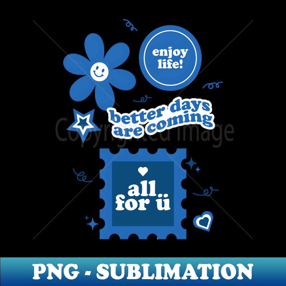 Aesthetic Phonecase Notebook Design with Colorful Deco Blue | Inspire ...