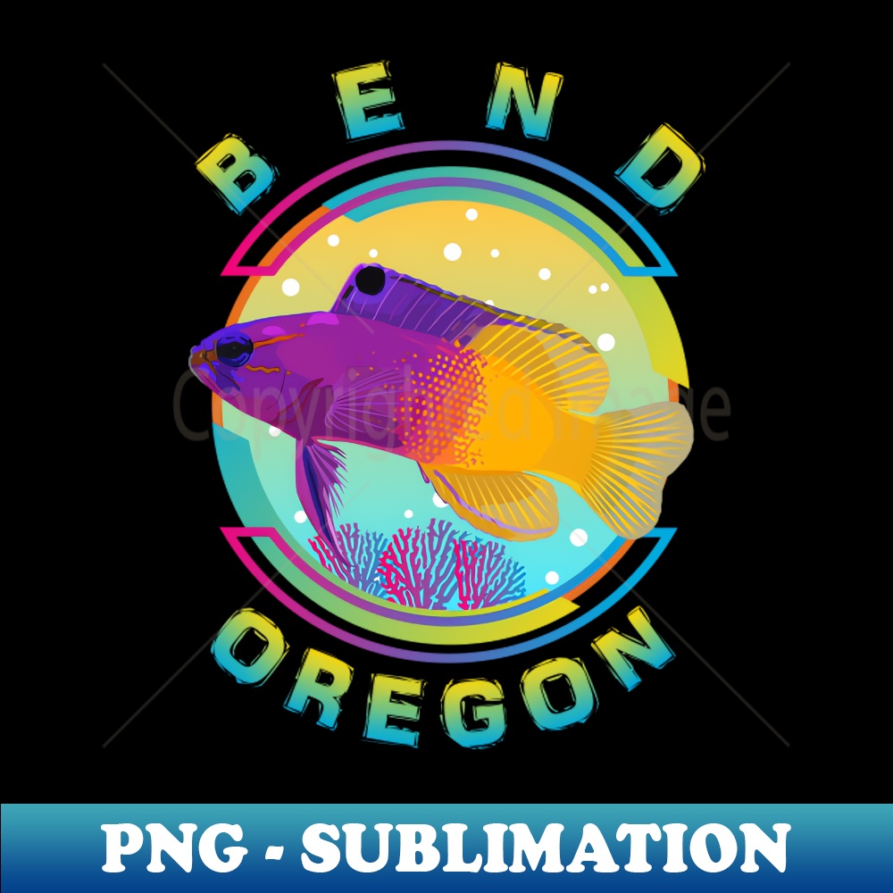 Bend Oregon Fishing Town Royal Gramma Fairy Basslet Fish US | Inspire ...