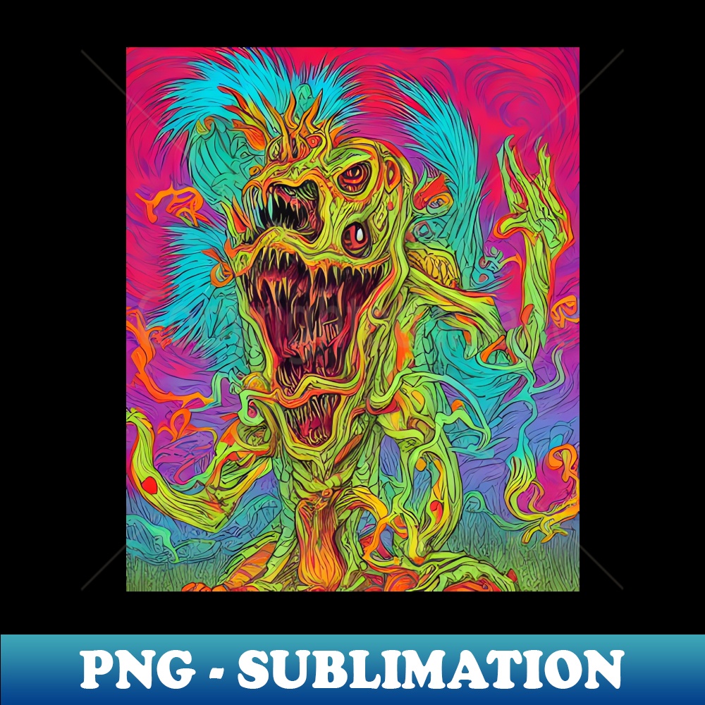 Super Hyper Scary Terrifying Monster - PNG Transparent Subli | Inspire ...