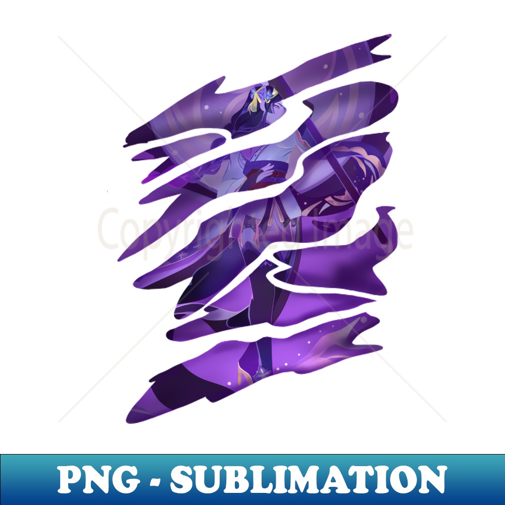 Genshin Impact Electro Raiden Shogun - Decorative Sublimatio | Inspire ...