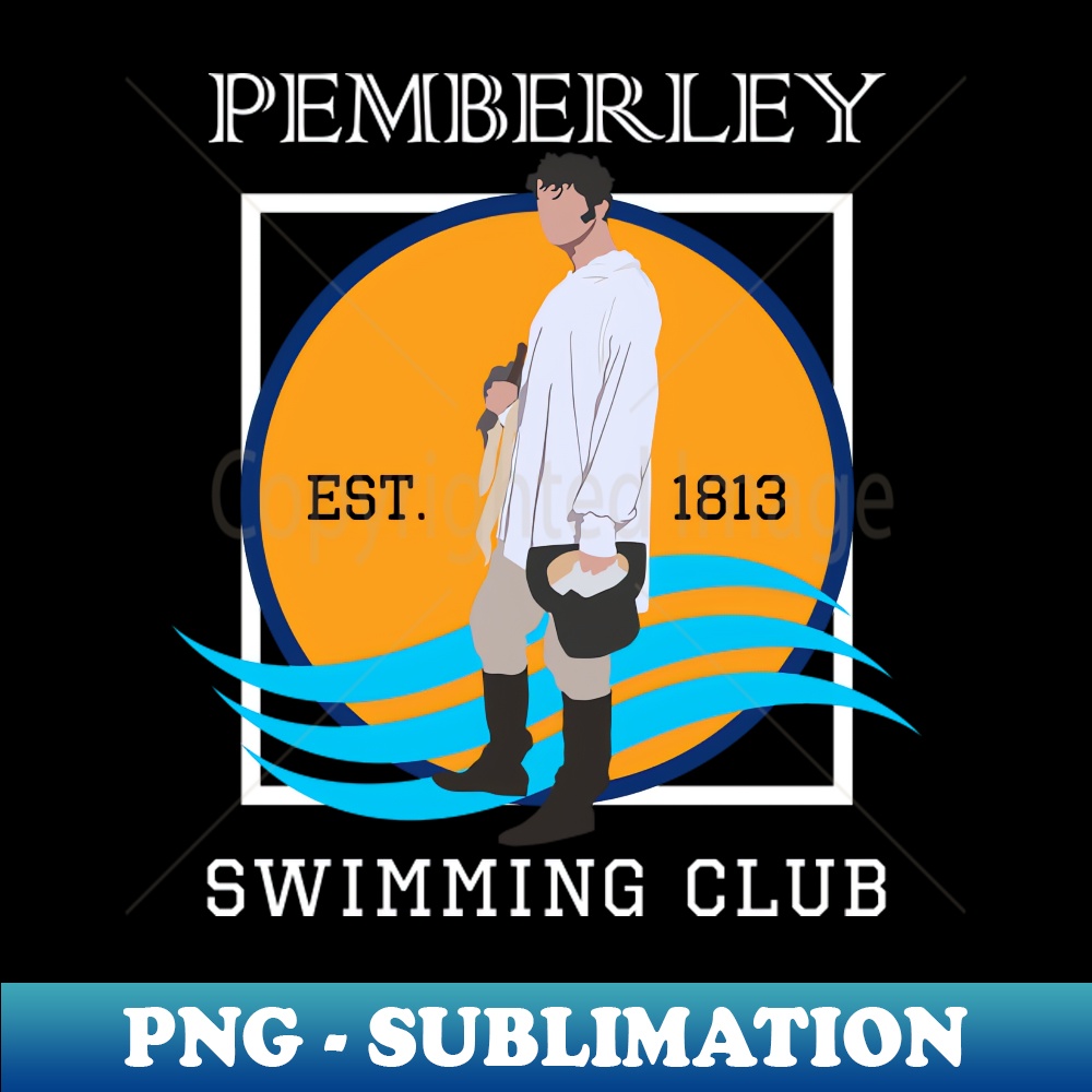 Pemberley Swimming Club Est 1813 - Pride and Prejudice WHITE | Inspire ...