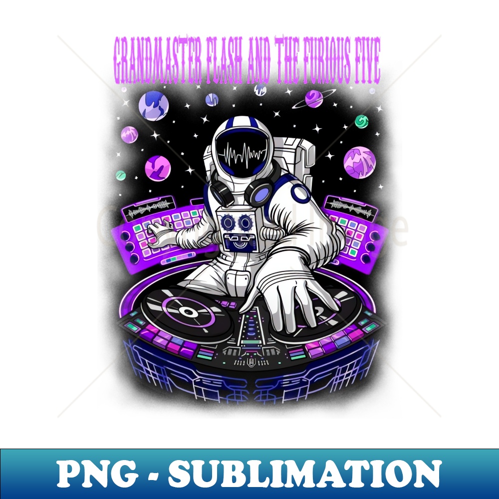 GRANDMASTER FLASH FURIOUS RAPPER - Signature Sublimation PNG | Inspire ...