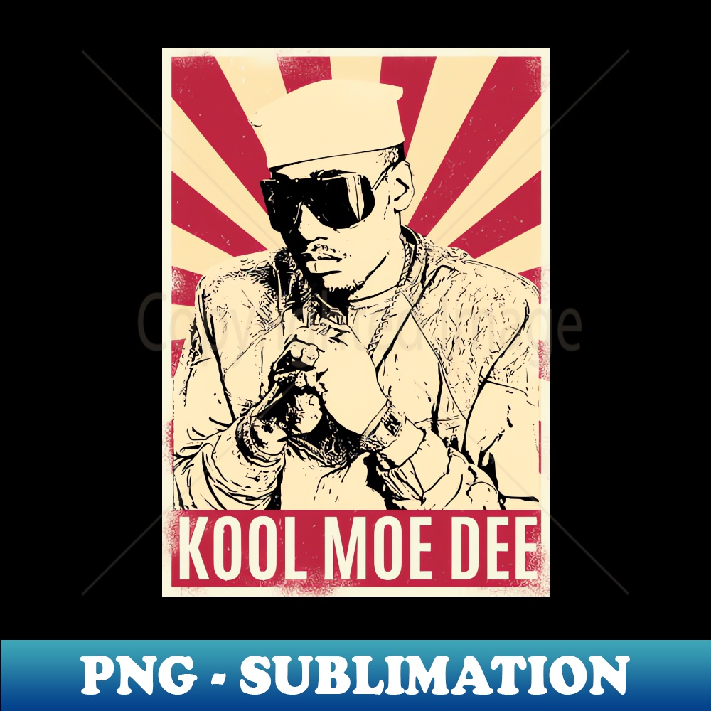 Retro Vintage Kool Moe Dee - PNG Transparent Sublimation Des | Inspire ...