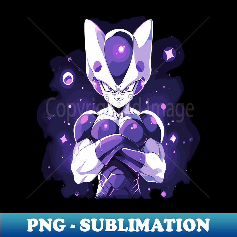 Freeza Anime - PNG Transparent Sublimation Design - Transfor | Inspire ...