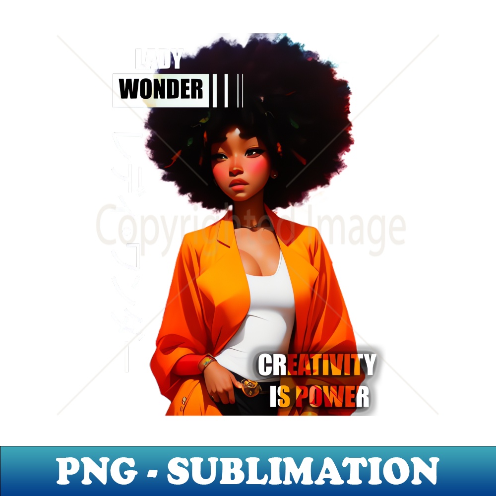 Lady Wonder - Vintage Sublimation PNG Download - Capture Ima | Inspire ...