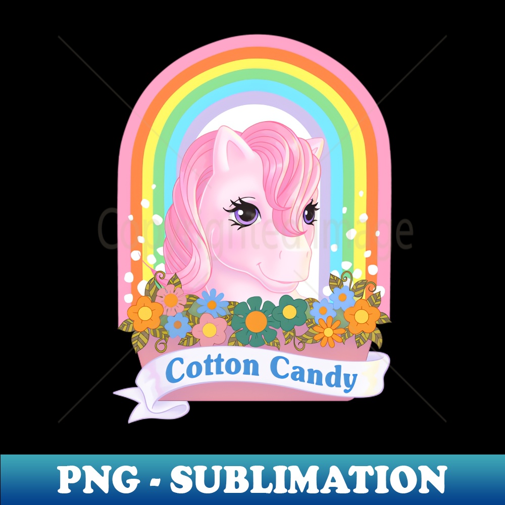 MLP Pretty Parlor Cotton Candy - Creative Sublimation PNG Do | Inspire ...