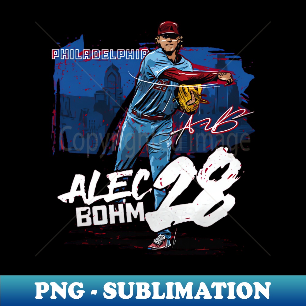 Alec Bohm Philadelphia State - High-Quality PNG Sublimation | Inspire ...