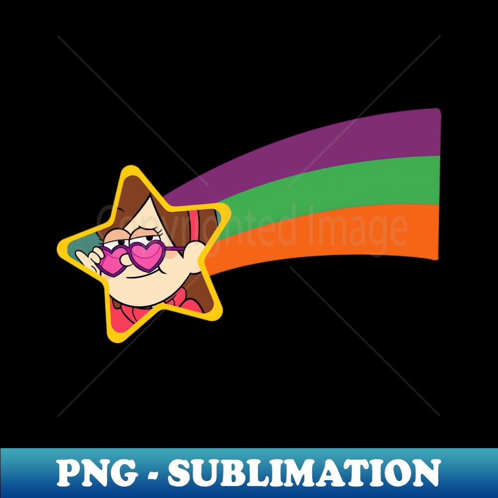 Gravity Falls Mabel Shooting Star - High-Quality PNG Sublima | Inspire ...