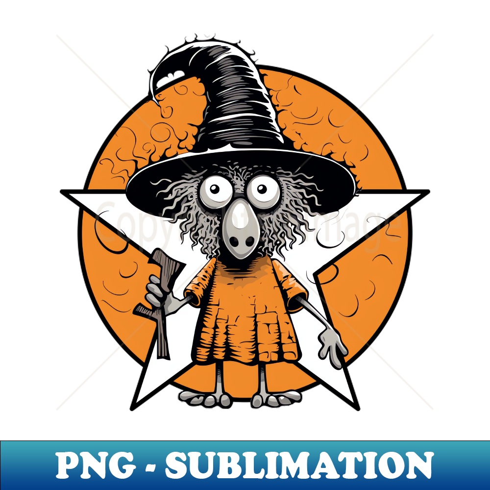 Spooky Halloween Cute Sheep Witch - Elegant Sublimation PNG | Inspire ...