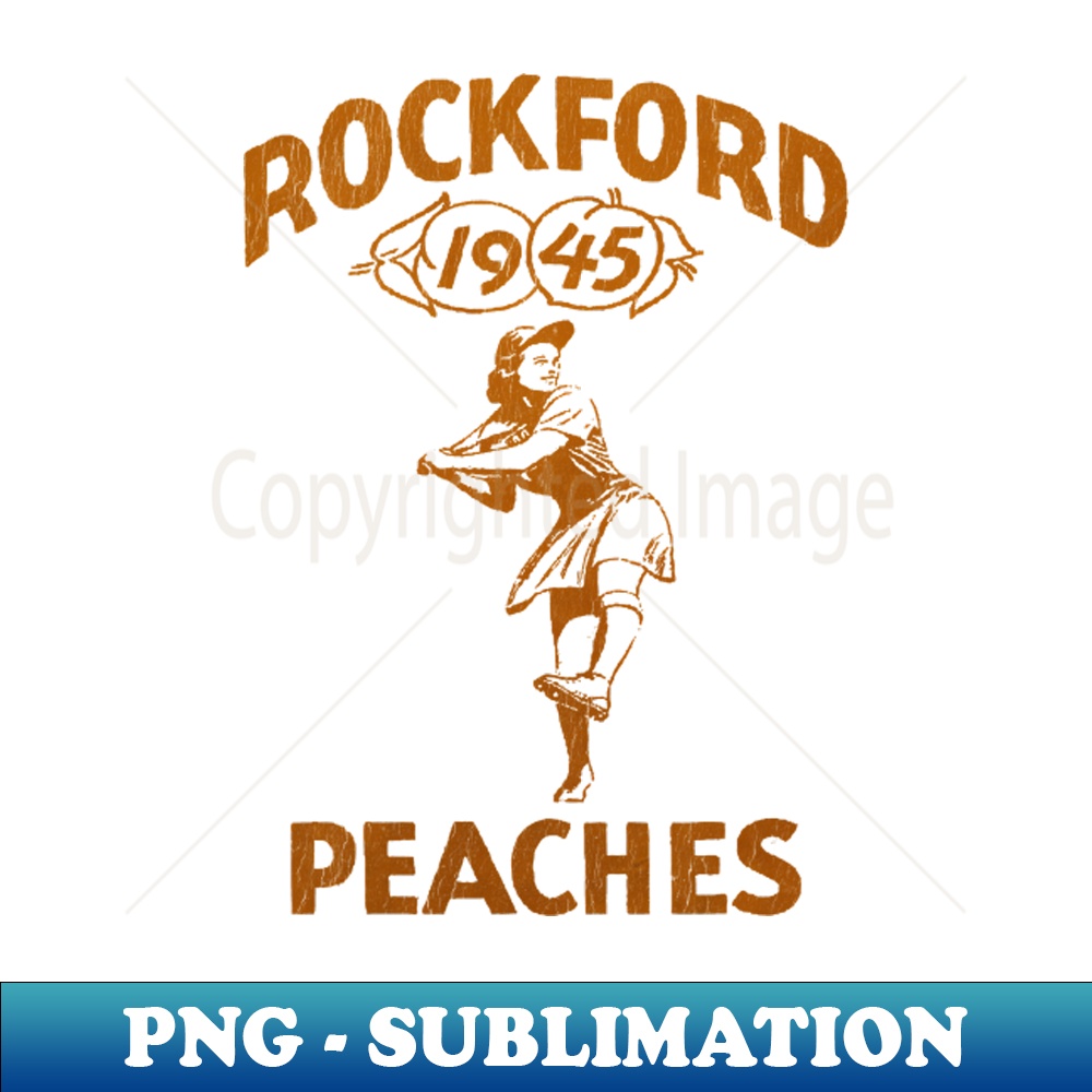 Rockford Peaches Retro - Retro PNG Sublimation Digital Downl | Inspire Uplift
