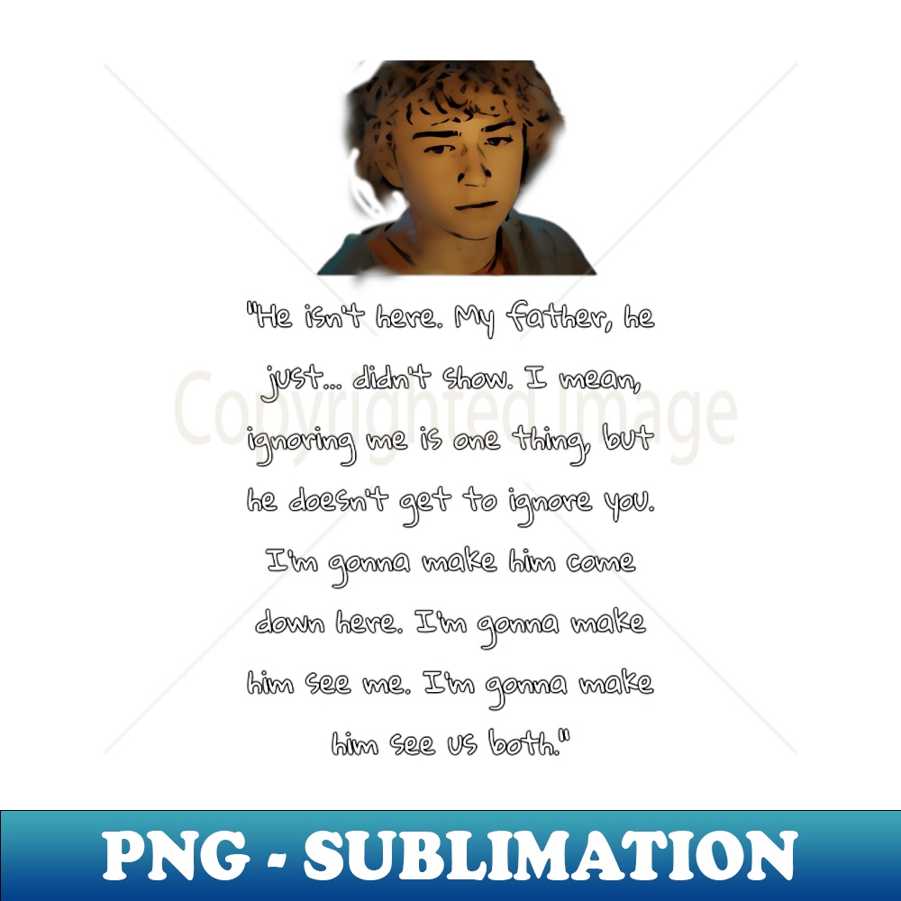 Percy Jackson Prayer to Sally - Sublimation-Ready PNG File - | Inspire ...