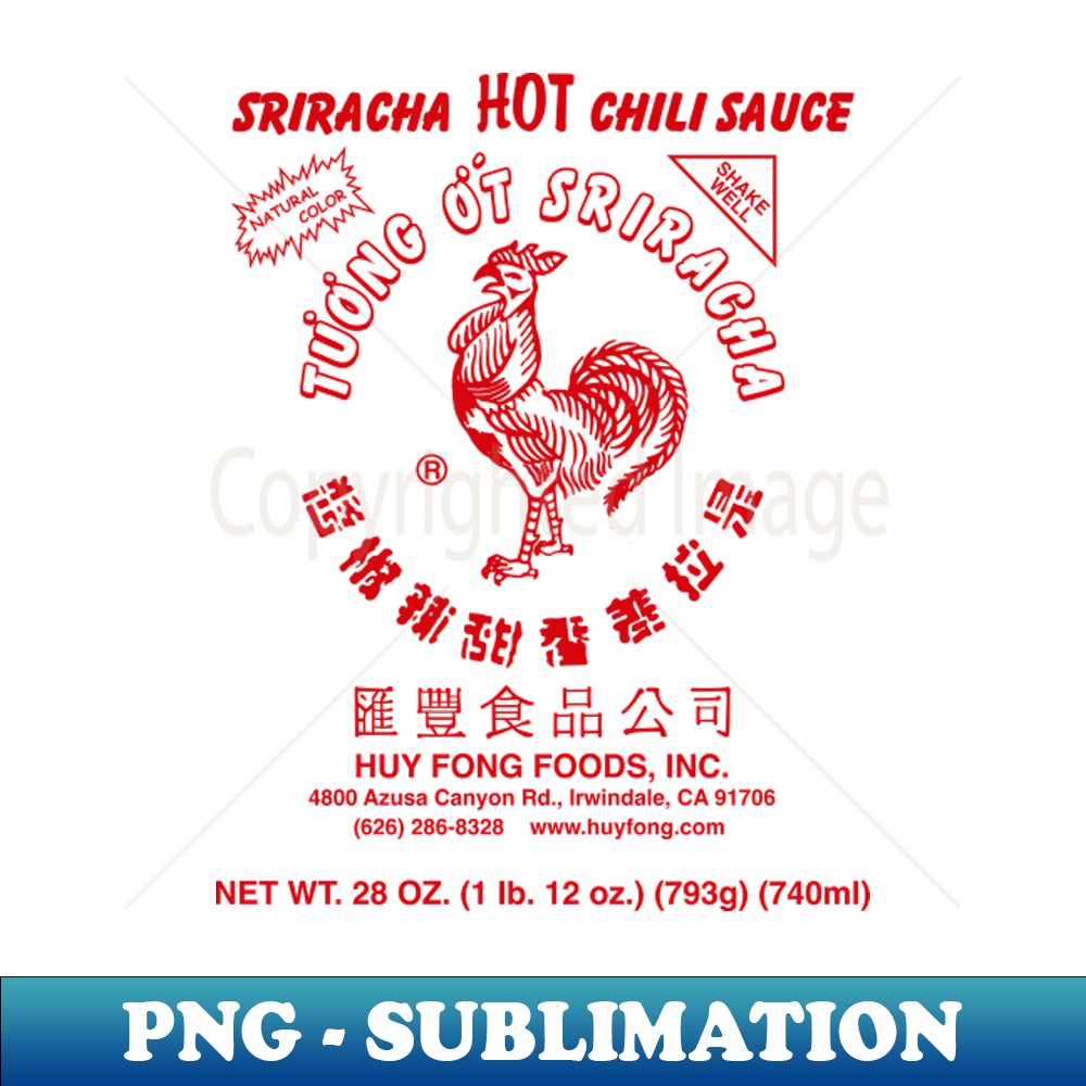 Huy Fong Foods Sriracha Hot Chili Sauce - Professional Subli - Inspire ...