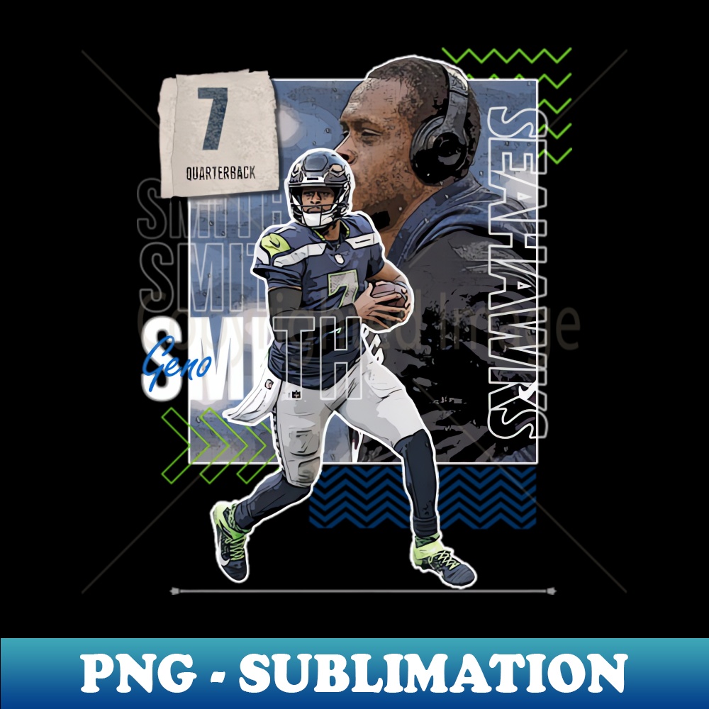 Geno Smith Paper Poster Version 6 - Exclusive Sublimation Di | Inspire ...