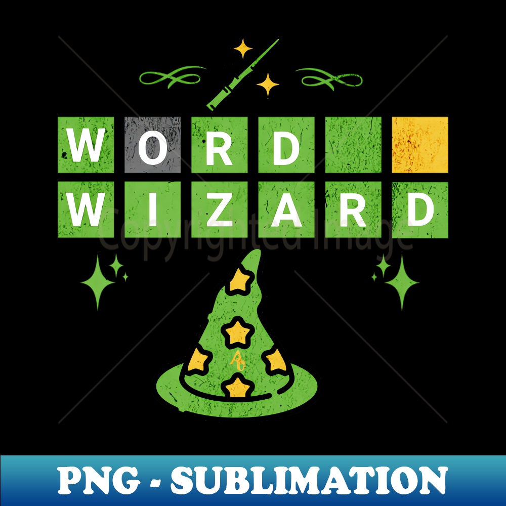 Wordle Wizard - High-Quality PNG Sublimation Download - Crea | Inspire ...