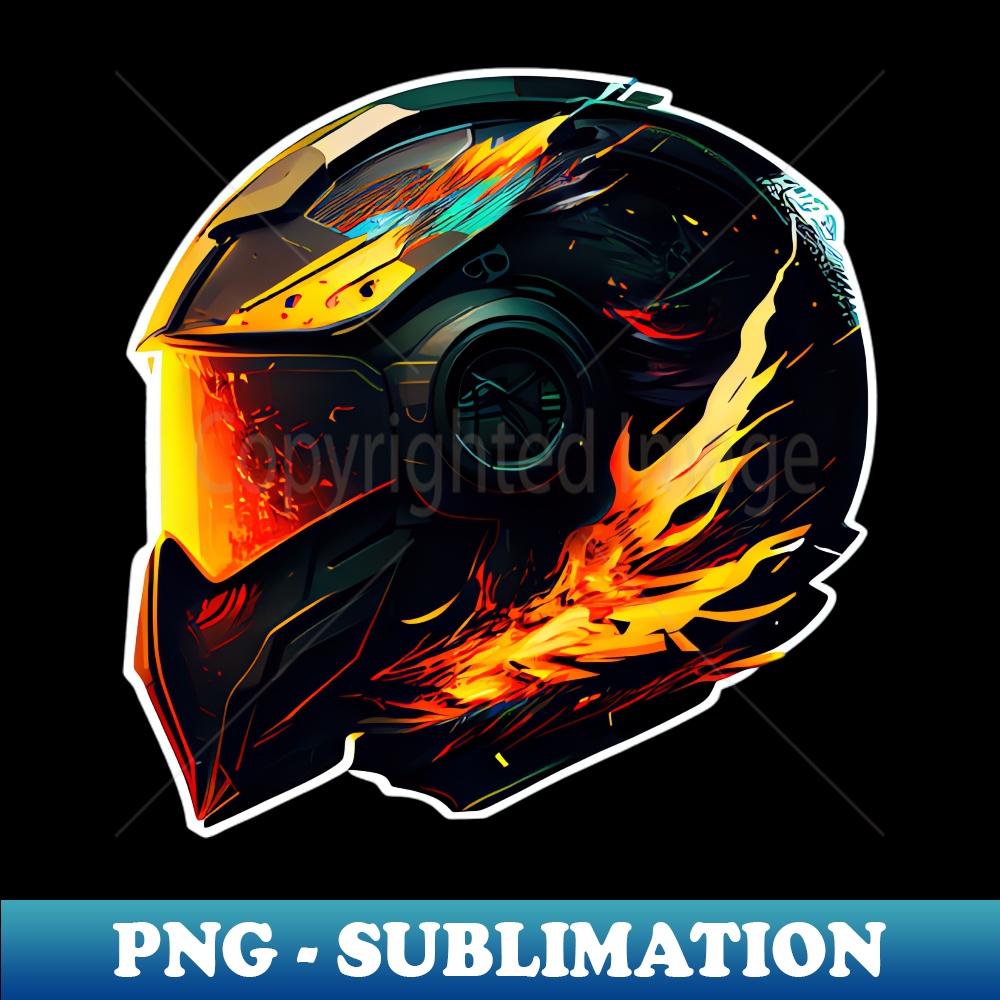 Motorcycle Racing Helmet - Stylish Sublimation Digital Downl | Inspire ...
