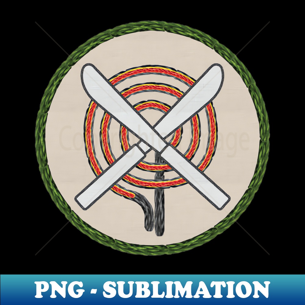 Knife Hit Merit Badge - Aesthetic Sublimation Digital File - | Inspire ...