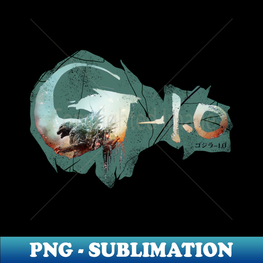 Godzilla minus one - Sublimation-Ready PNG File - Stunning S | Inspire ...