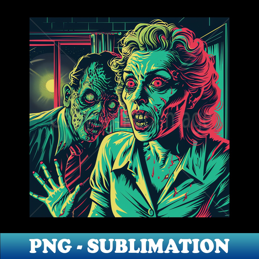 Vintage Halloween Scream Slasher Killer Drawing Painting Hau | Inspire ...