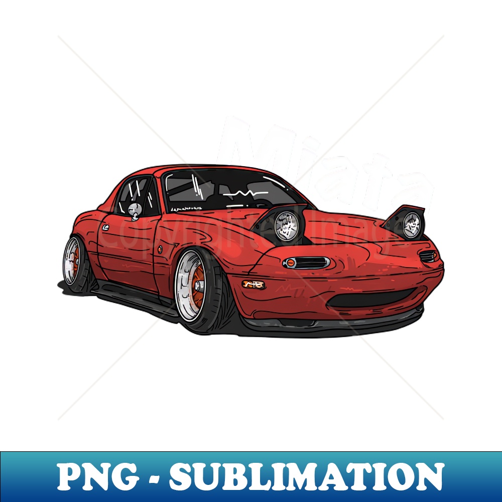 Miata - PNG Transparent Digital Download File for Sublimatio - Inspire ...