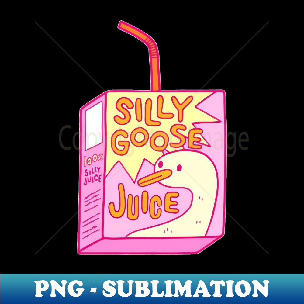Silly Goose Juice Pink - Exclusive PNG Sublimation Download | Inspire Uplift