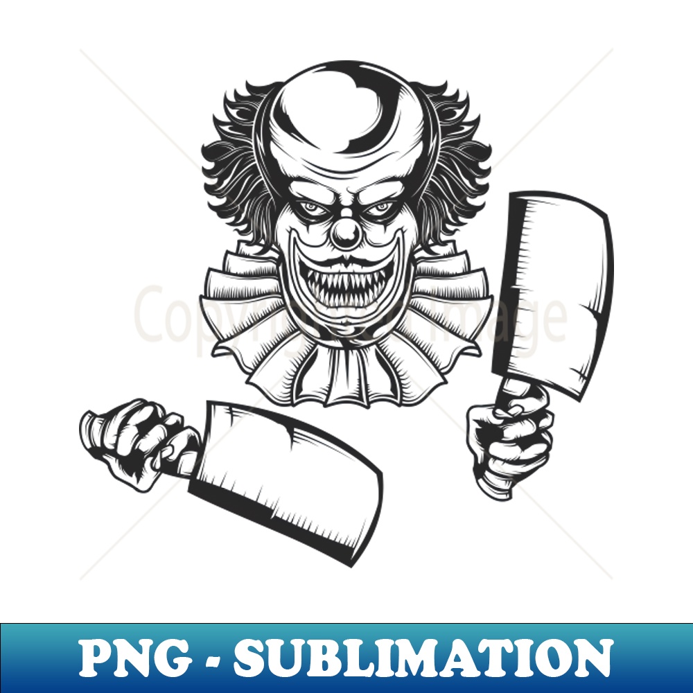 Classic killer clown 03 - Stylish Sublimation Digital Downlo | Inspire Uplift