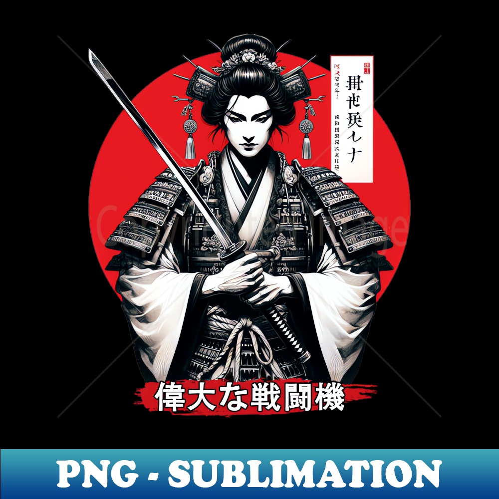 Samurai Warrior Unleash Your Inner Warrior - Exclusive PNG S | Inspire Uplift