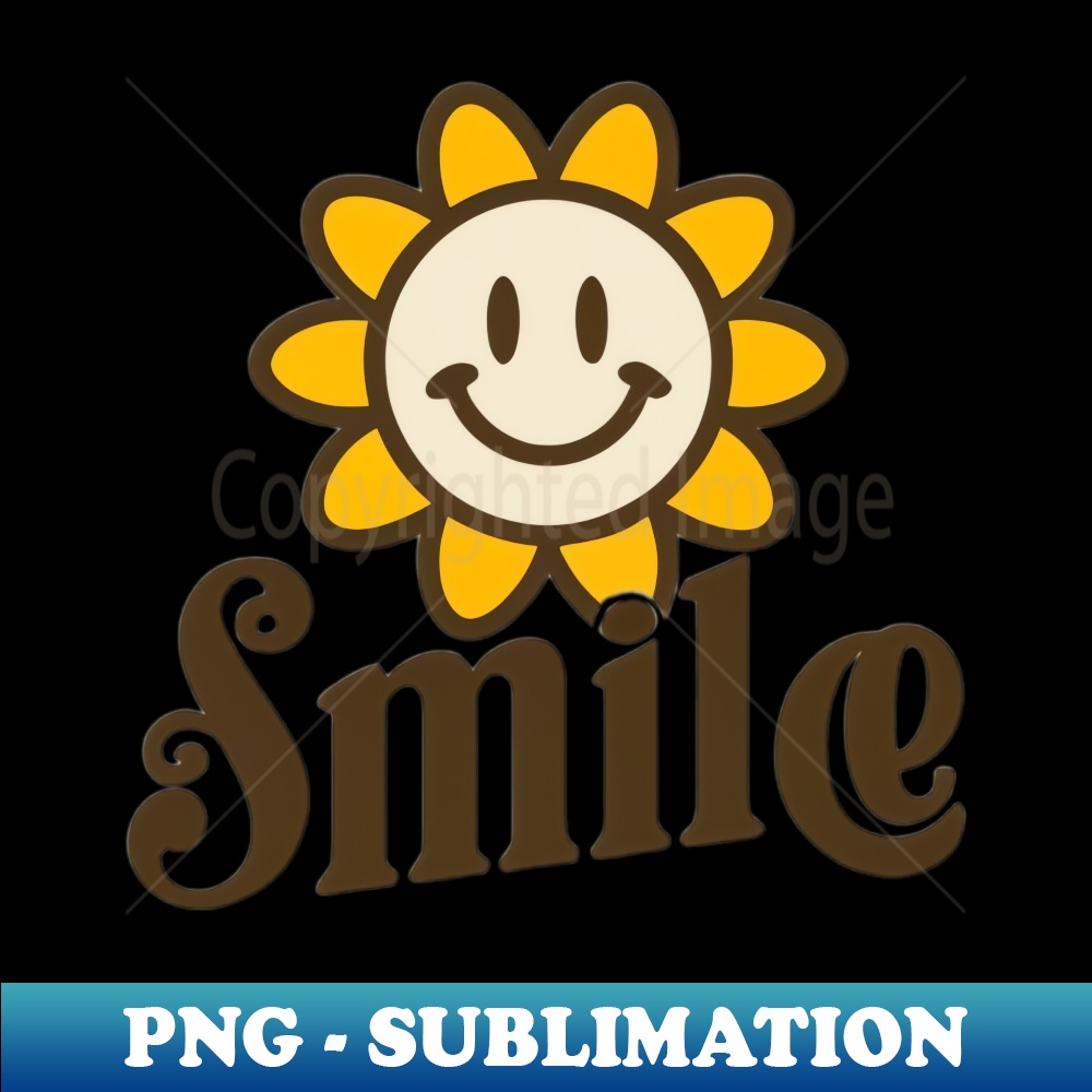 smile daisy - PNG Transparent Sublimation Design - Create wi | Inspire ...