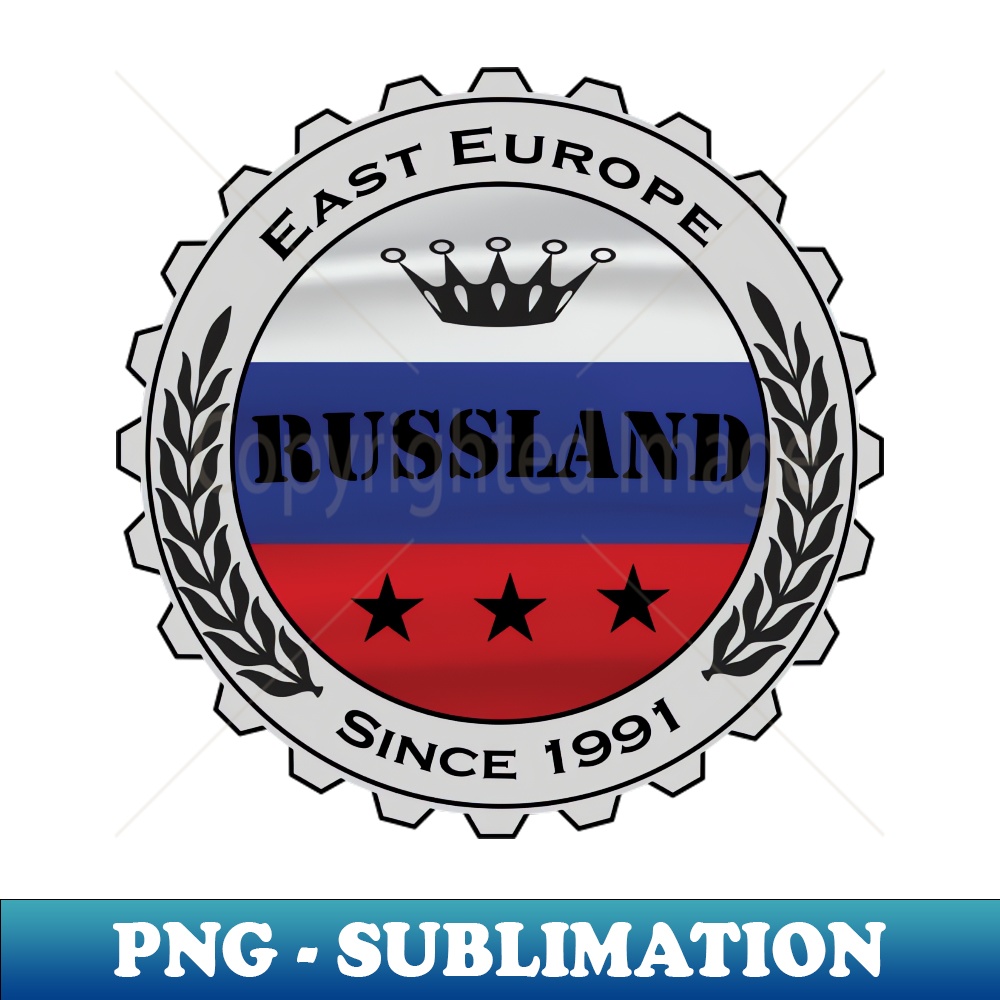 Russland Russia Flag Design - Exclusive PNG Sublimation Down | Inspire ...