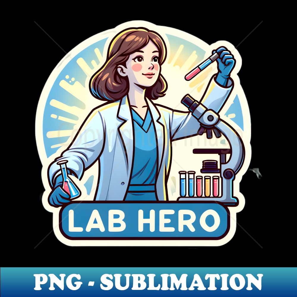Women in STEM Lab Hero Steminist Female Scientist with Micro | Inspire ...