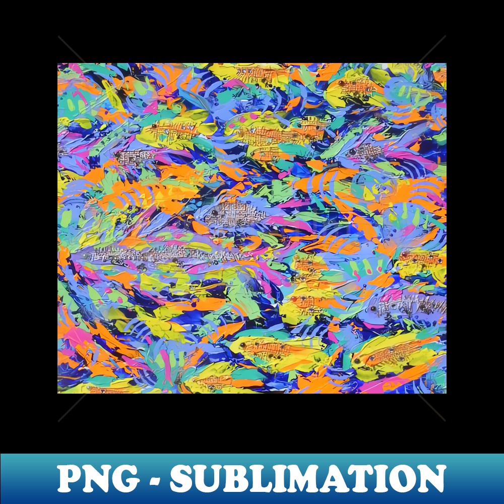 Fish Parade - Professional Sublimation Digital Download - Un - Inspire ...
