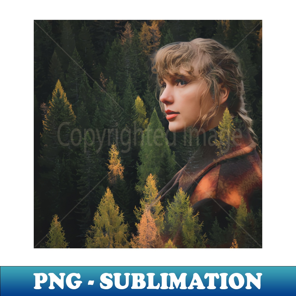 Taylor Swift Evermore Trees - High-Quality PNG Sublimation D | Inspire ...