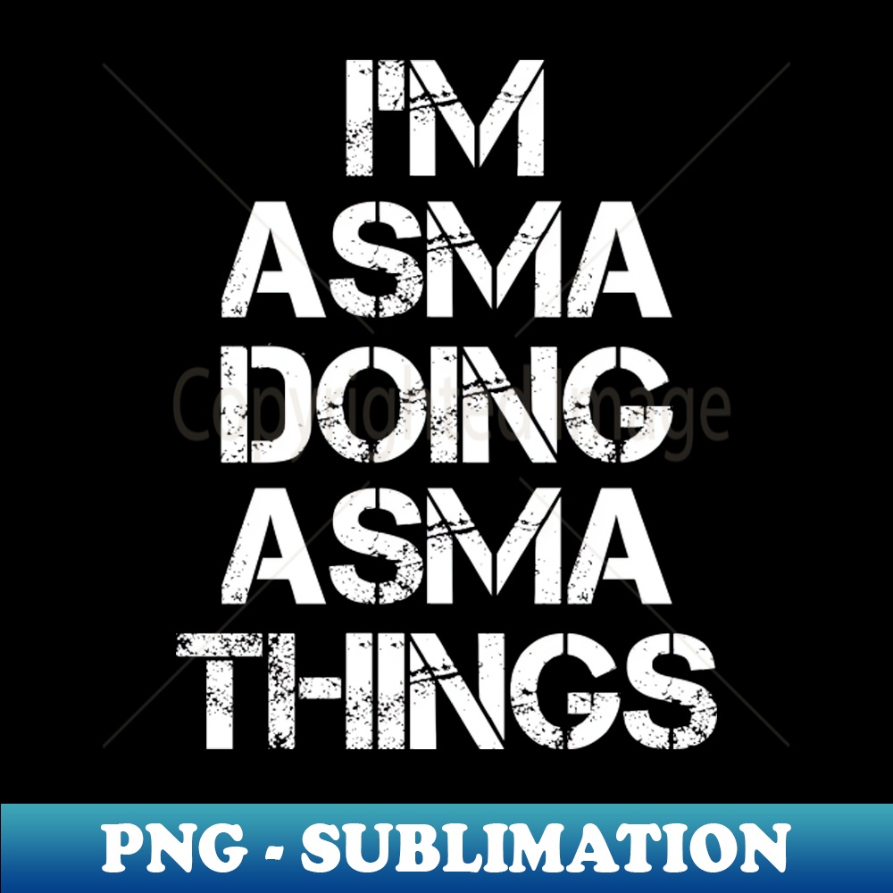 Asma - PNG Transparent Sublimation Design - Fashionable and | Inspire ...