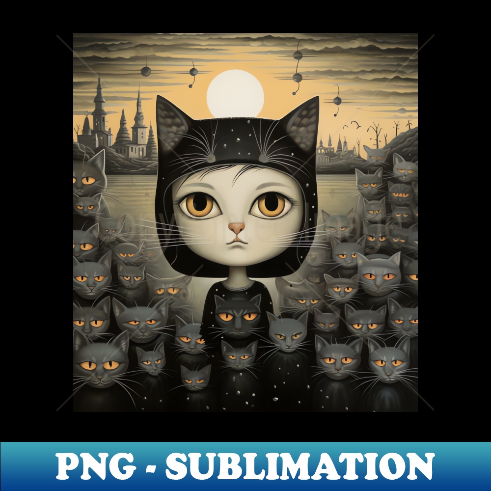 Meow - PNG Transparent Digital Download File for Sublimation | Inspire ...